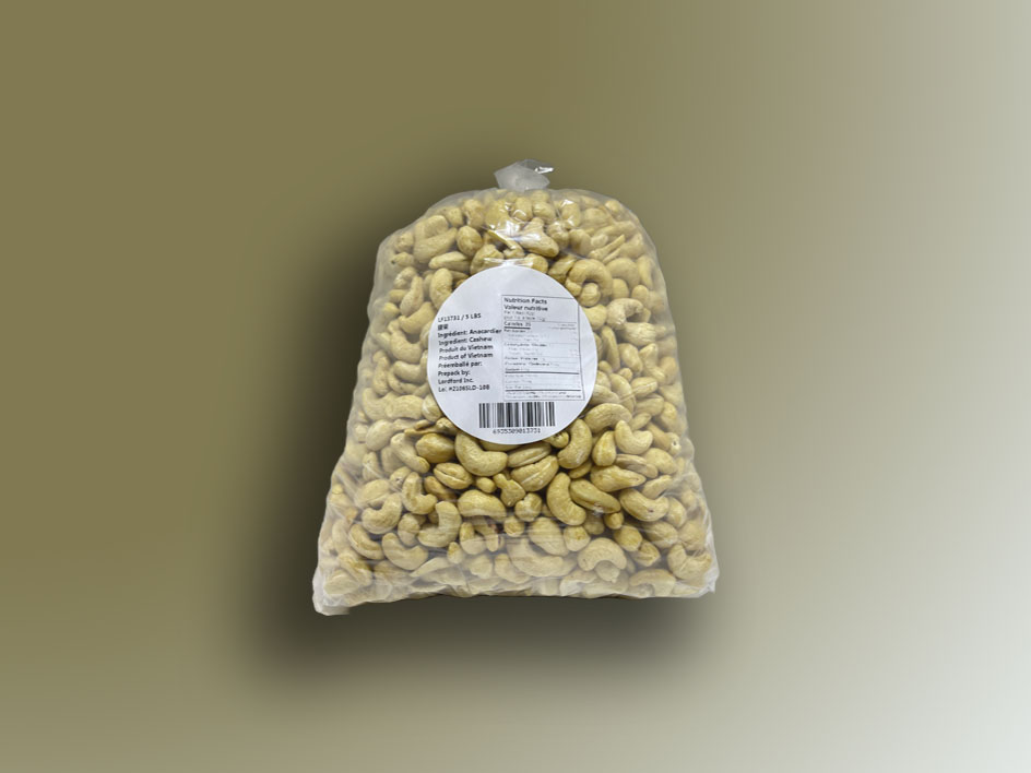 5LB Raw Cashew 5Lb