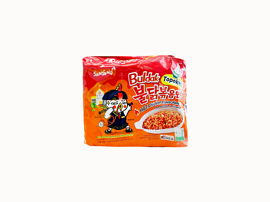 SamYang Buldak Topokki 140g 5-pack