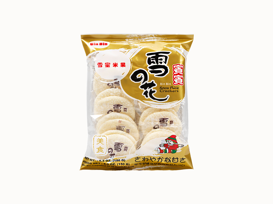 Binbin Snow rice cracker 150g