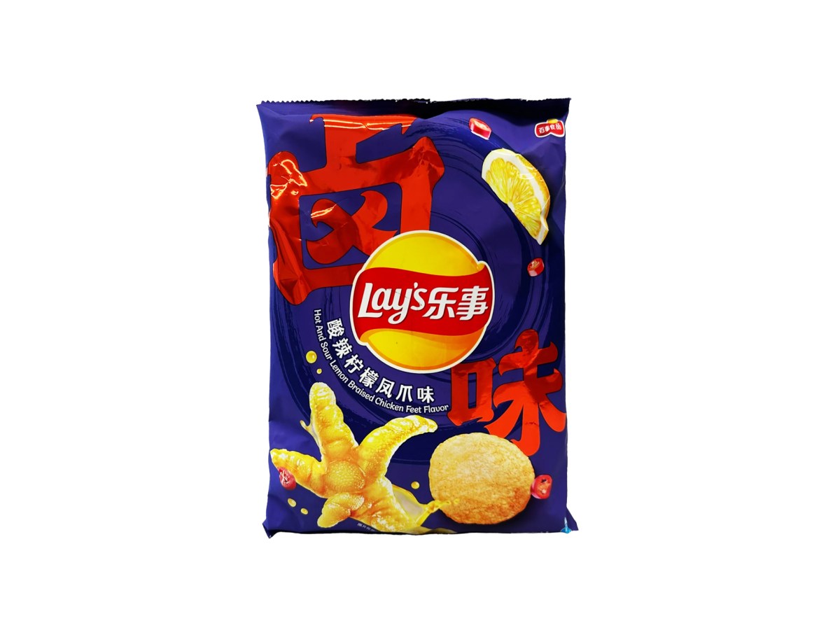 Lay’s Potato Chips Spicy&Sour Lemon Chicken Feet