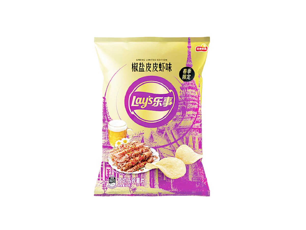 Lay’s Potato Chips Salt & Pepper Shrimp 60g