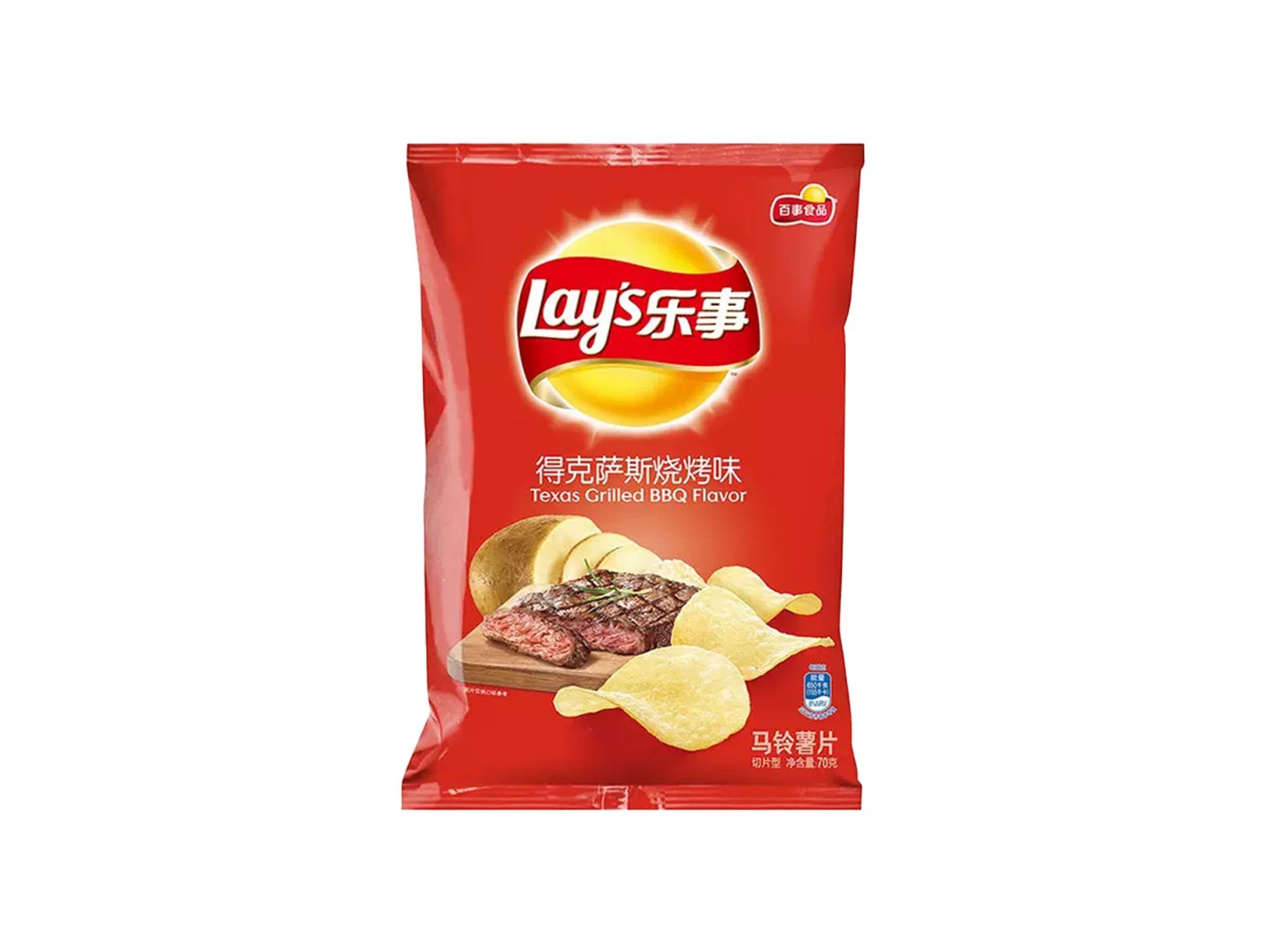 Lay’s Potato Chips Texas Barbeque 70g