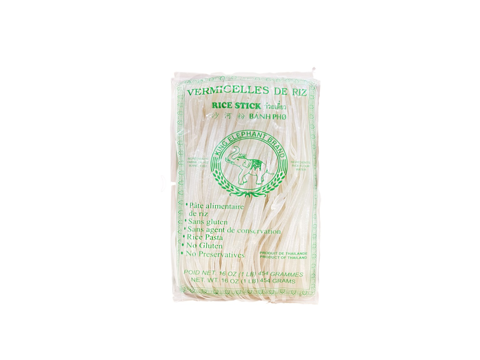 King Elephant Rice Stick MEDIUM 454g