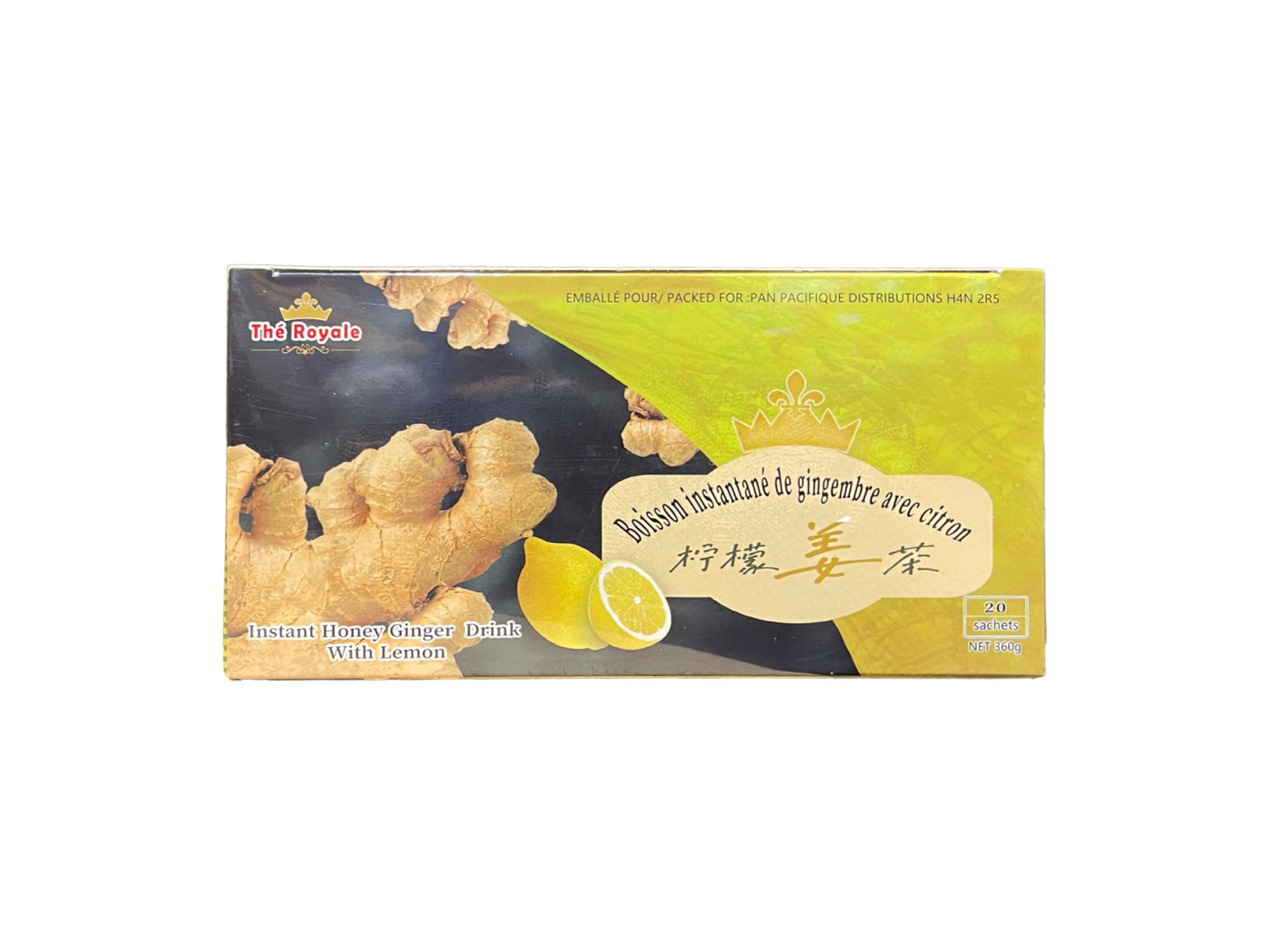 Thé Royale instant Honey Ginger & Lemon Drink 20box*18g/cs