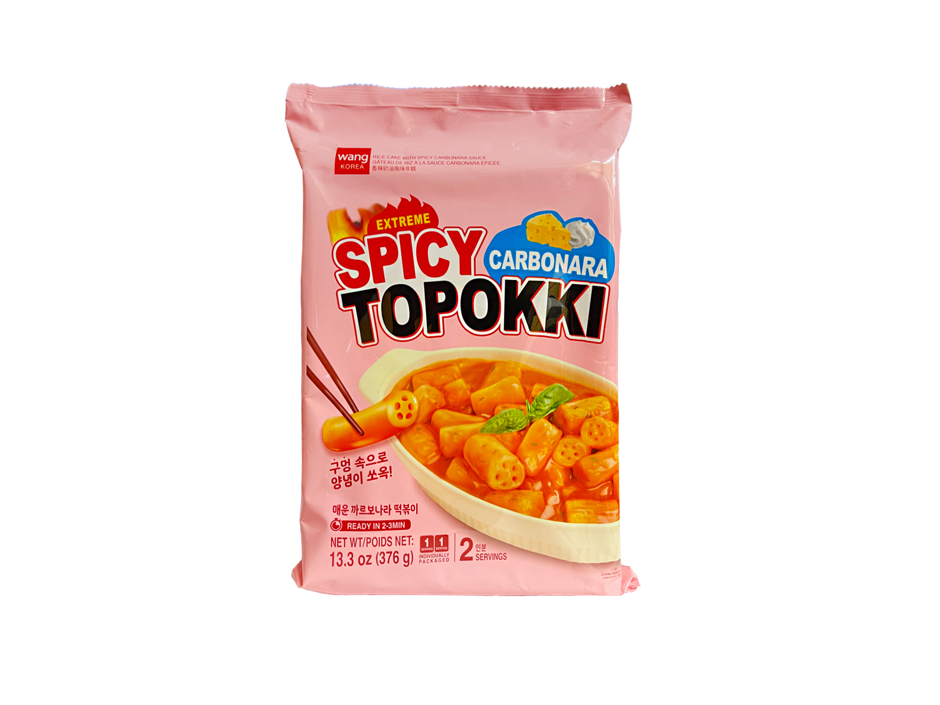 WANG spicy CARBONARA TOPOKKI 376g